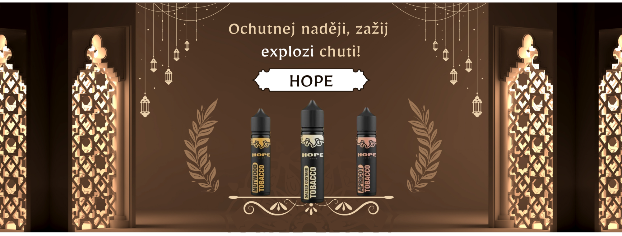 Příchutě Shake and Vape HOPE – Unikátní kombinace tabáku a ovoce